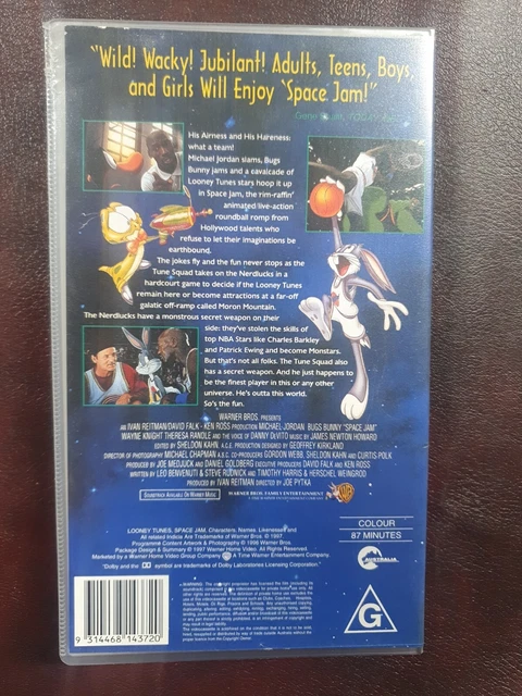 KIDS VHS VIDEO Tape Bundle - Shrek - A Bugs Life - Space Jam $15.44 ...