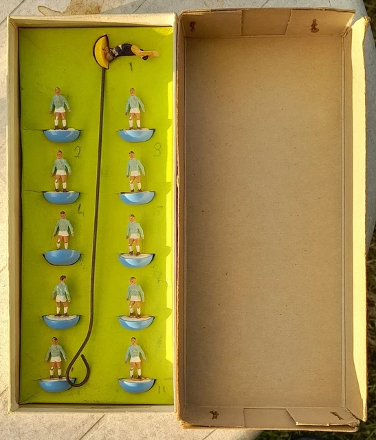 VINTAGE SUBBUTEO MANCHESTER City 00 Scale Table Soccer Team Early Wire Goalie £10.00 - PicClick UK