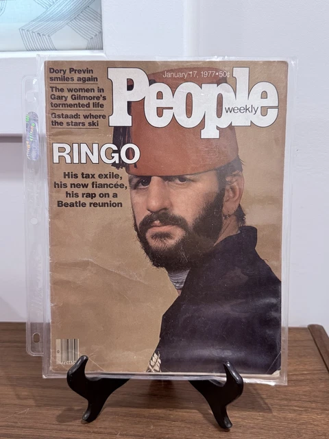 PEOPLE WEEKLY MAGAZINE 17 January 1977 The Beatles Ringo Star - Vintage ...