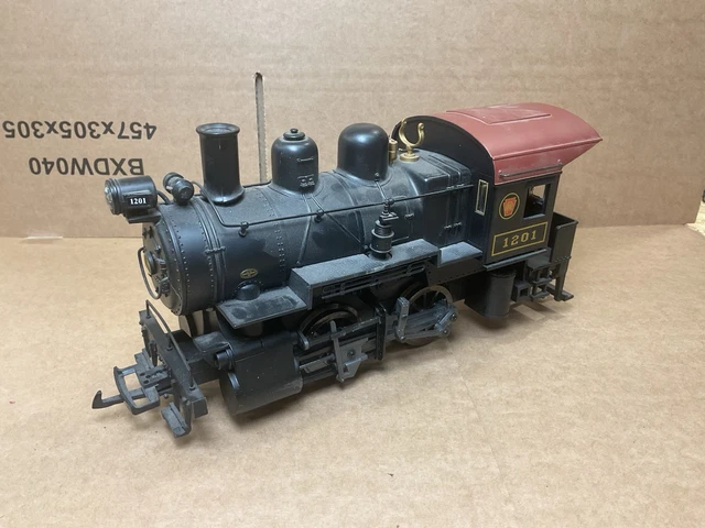 ARISTOCRAFT G GAUGE Steam Locomotive 0-4-0 Shunter N.1201 Black Working ...