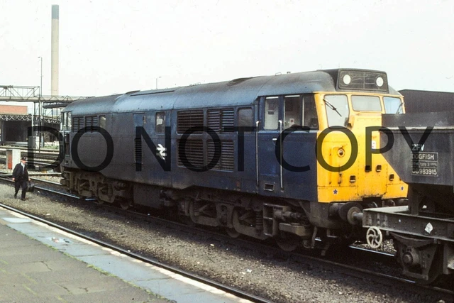UK DIESEL TRAIN Railway Photograph Of Class 31 31110 Loco. (Rm31-38) £1 ...