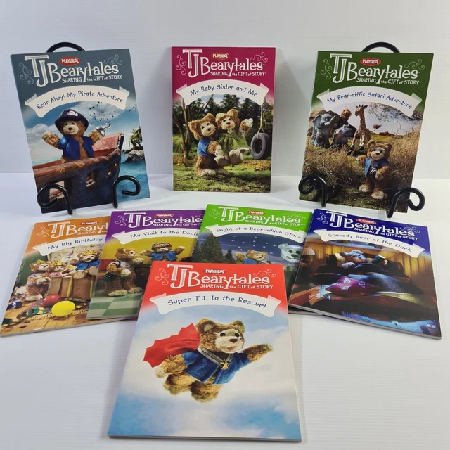 8X TJ BEARY Tales Books Bundle Playskool VGC - Books Only No Cartridges ...