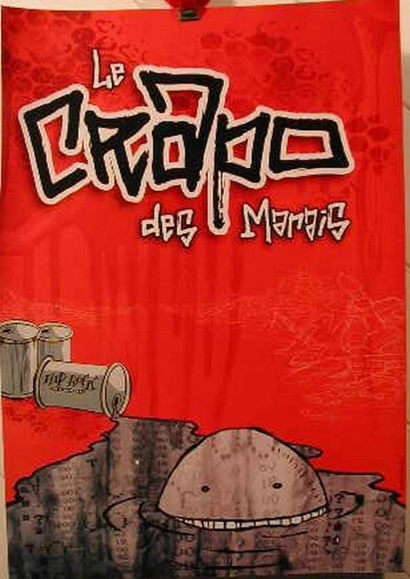 LE CRAPO DES MARAIS 30x42cm Affiche de Concert Originale EUR 16,95 ...