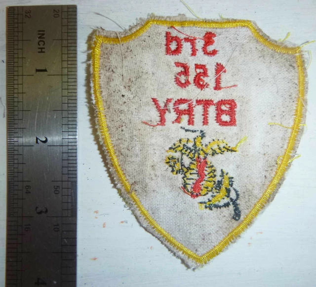 PATCH - DONG HA - KHE SANH - USMC - 3rd 155mm BATTERY - DMZ - Vietnam ...