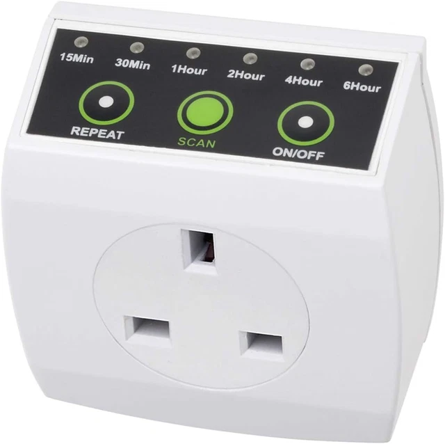 HBN COUNTDOWN TIMER Plug, Energy Saving Timer Switch with Repeat ...