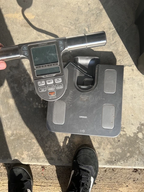 OMRON HBF-514C FULL Body Composition Sensing Monitor and & Scale HBF ...