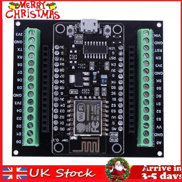 ESP8266 MODULE DOUBLE-LAYERS GPIO 1 Into 2 ESP-12E Development Board £8 ...