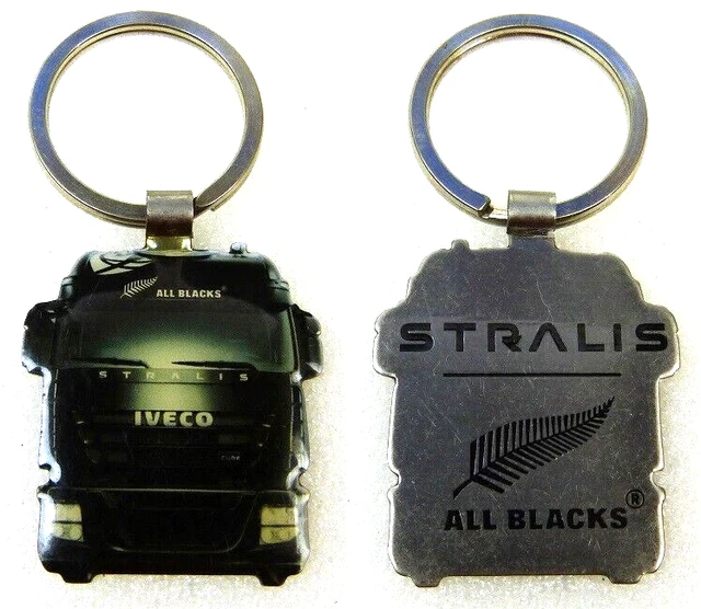 PORTE-CLÉS, KEY RING - IVECO - ALL BLACKS - STRALIS - Camions / Poids ...
