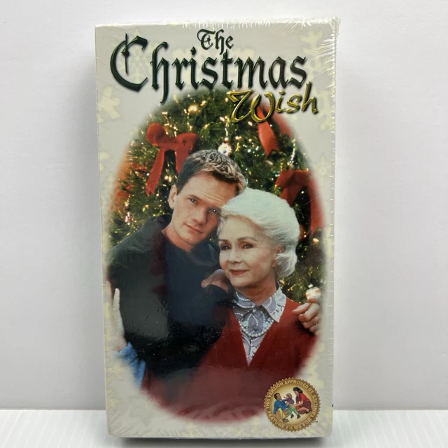 RARE - THE Christmas Wish 1998 VHS, Neil Patrick Harris, Vintage, New ...