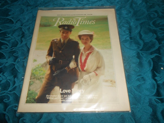 RADIO TIMES MAGAZINE West 7-13 Nov 1981 Wilfred and Eileen The Borgias ...