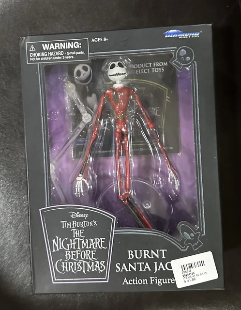 DIAMOND SELECT TOYS Burnt Santa Jack Skellington Nightmare Before ...