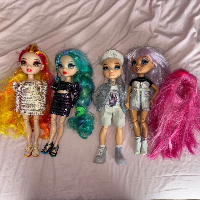 RAINBOW HIGH DOLL bundle Aidan, Avery, De Vious Twins Laurel Holly £40. ...