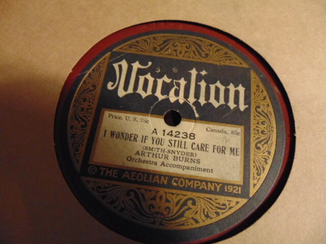 CHARLES HART ELLIOTT Shaw Vocalion 78Rpm Record 14238 Swanee River Moon ...