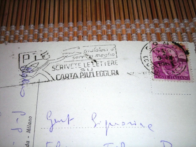 CARTOLINA COMO TIMBRO Pubblicitario Spedizioni Poste Italiane EUR 1,50 ...