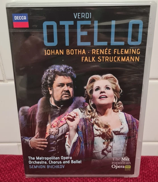 VERDI OTELLO JOHAN Botha Renee Fleming Bychkov Metropolitan Opera DVD ...