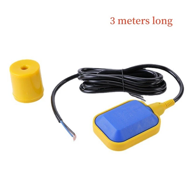 3/5/10M FLOAT SWITCH Liquid Fluid Water Level Sensor Pump Tank Pond ...