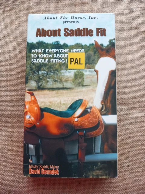 ABOUT SADDLE FIT By David Genadek. 1999 VHS £15.99 - PicClick UK