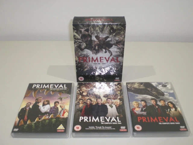PRIMEVAL SERIES ONE to Three DVD Boxset - 1 2 3 Box Set £7.95 - PicClick UK