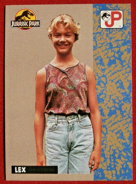 JURASSIC PARK - Card #15 - Lex (Ariana Richards) - TOPPS 1993 EUR 5,65 ...