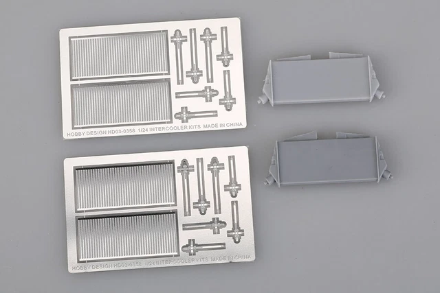 HOBBY DESIGN 1/24 Intercooler Kit (Resin+PE) $13.95 - PicClick AU