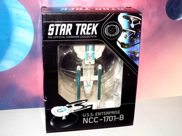 STAR TREK USS Enterprise Ncc-1701-B Eaglemoss Starship Collection ...