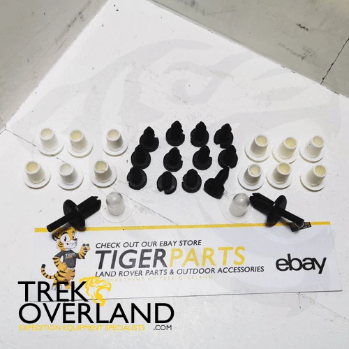 LAND ROVER DEFENDER Kit di fissaggio scheda interna porta anteriore ...