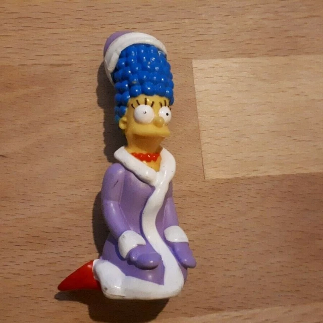 🍩 | THE Simpsons Marge Simpson Purple Robe Dressing Gown Plastic Figure ...