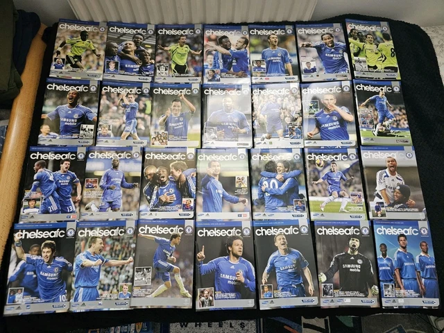 CHELSEA FC HOME programmes Season 2007/08 £11.12 - PicClick UK