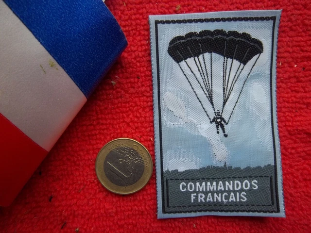 FRENCH PARATROOPER COMMANDO Patcher Patch Fabric Badge (New) N°3 £3.51 ...