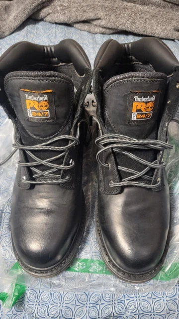 TIMBERLAND PRO 24/7 Men's Pit Boss 6 Inch Steel Toe Work Boot Black ...