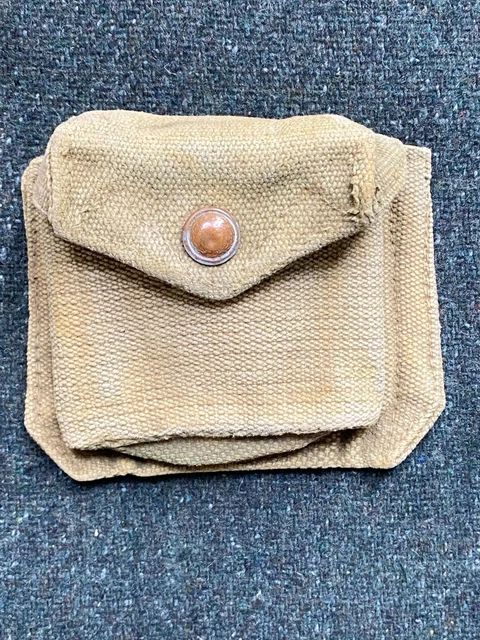 ORIGINAL WW2 BRITISH Army 1937 Pattern P37 Pistol Ammo Pouch - 1942 £24 ...