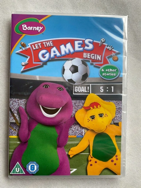 BARNEY LET THE Games Begin - DVD UK Release Factory Sealed! £7.99 ...