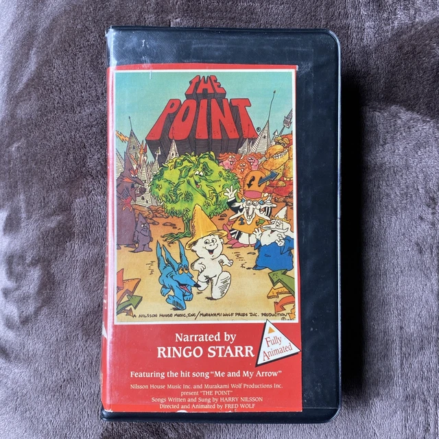 THE POINT VHS 1985 Ringo Starr Animated Murakami Harry Nilsson Cartoon ...