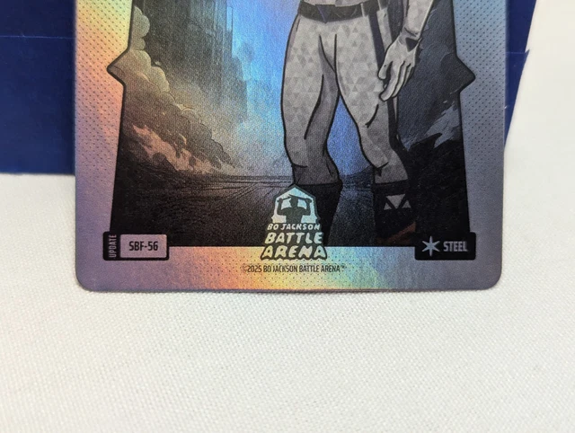 ALIEN (CJ ABRAMS) 2025 Bo Jackson Battle Arena Silver Steel Foil #Sbf ...