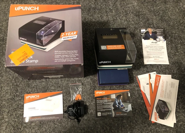 UPUNCH CR1000 DIGITAL Time Clock and Date Stamp $61.06 - PicClick CA