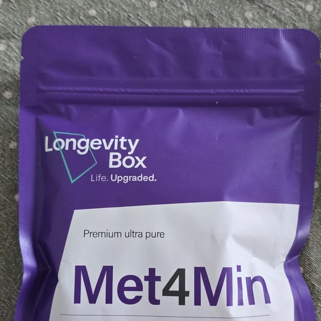 LONGEVITY BOX MET4MIN Premium Ultra Pure Capsules w/ Berberine, NAC ...