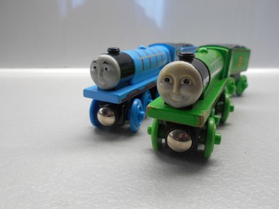 WOODEN THOMAS THE tank engine trains for brio henry and gordon £20.00 ...