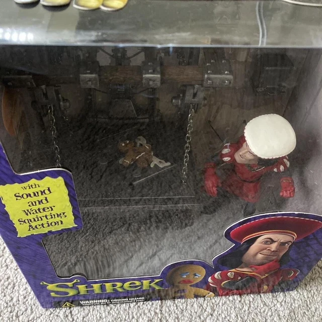 SHREK DULOC DUNGEON SET ACTION FIGURE McFARLANE TOYS 2001 NEW VINTAGE ...