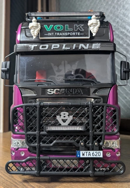 TAMIYA 1/14 SCANIA Custom MFC-03 Full Operation 4x2 Short Specification ...