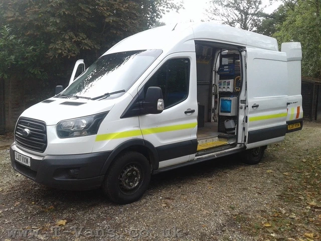 FORD TRANSIT ULEZ Compliant L2H3 Diesel Compressor 110v Generator Van ...