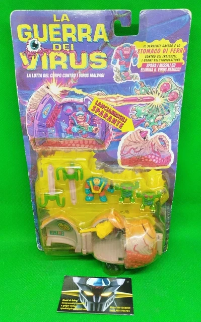 THE BODY WARS La Guerra dei Virus STOMACO DI FERRO, by Toymax 1994, GiG ...