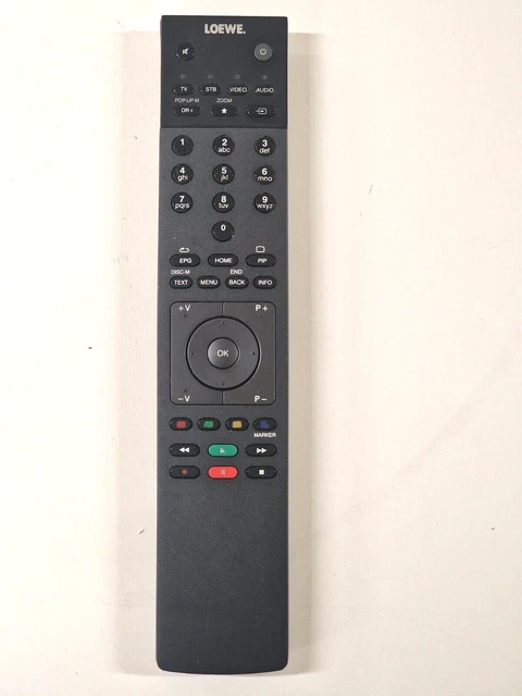 GENUINE LOEWE 89900D13 Bild i Bild 2 Bild 3 Bild 9.65 TV Remote Bild 7. ...