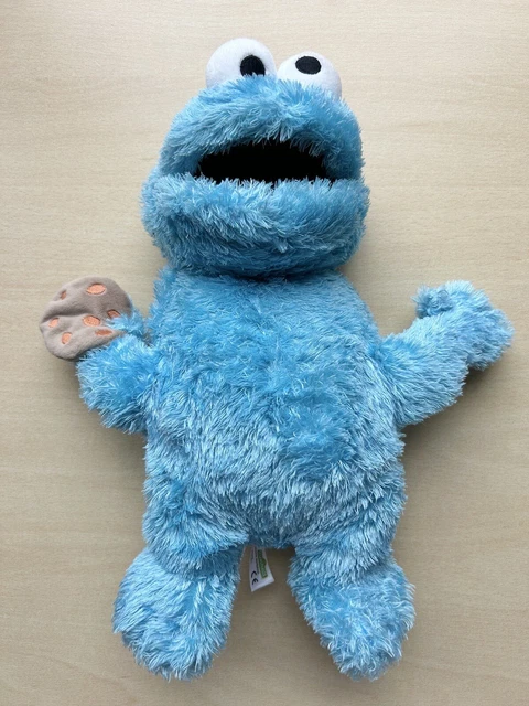 SESAME STREET COOKIE Monster Talking Puppet Plush Soft Toy + Tickle Me ...