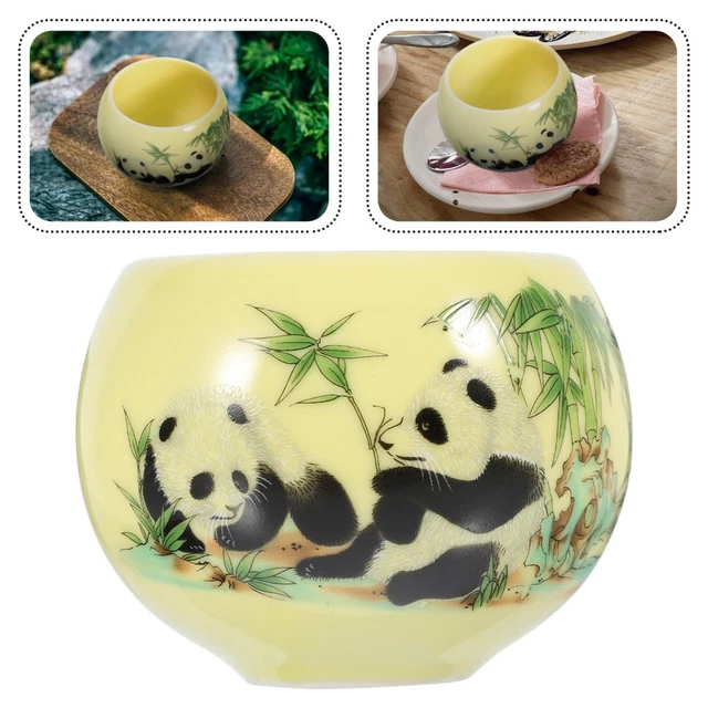 CERAMIC TEA CUP Tea Container Chinese Tea Holder Gongfu Fu Tea Ware $28 ...