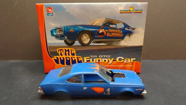 AMT GTO FUNNY Car W/Jo-Han Hornet Body- 1/25 Scale Model Kit Collection ...