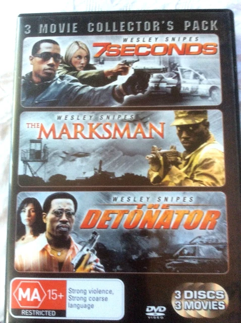 THE 7 SECONDS / Marksman / Detonator (DVD, 2007, 3-Disc Set) PRE-OWNED $4.00 - PicClick AU