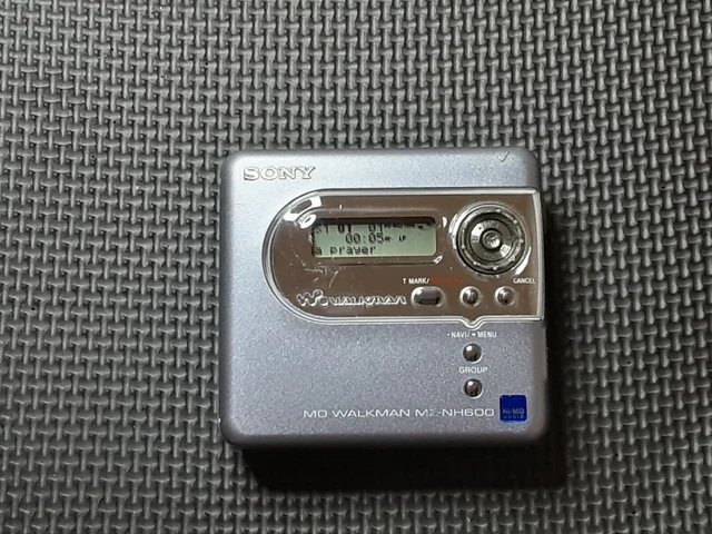 SONY MZ-NH600 HI-MD Walkman Portable MiniDisc Recorder Player - Tested ...