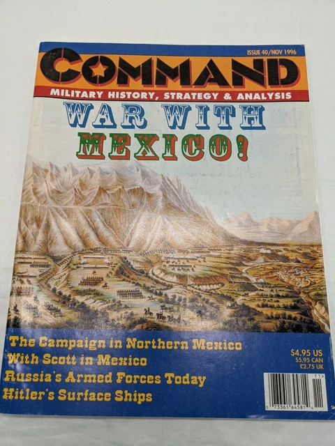 *NO GAME* COMMAND Military History Strategy And Analysis Magazine Issue ...