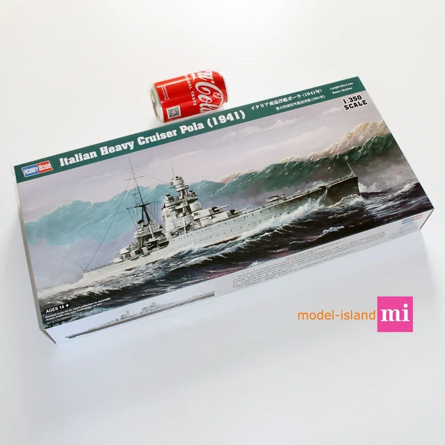 HOBBY BOSS 86502 Italian Heavy Cruiser RN Pola 1941 Plastic Model Kit 1 ...