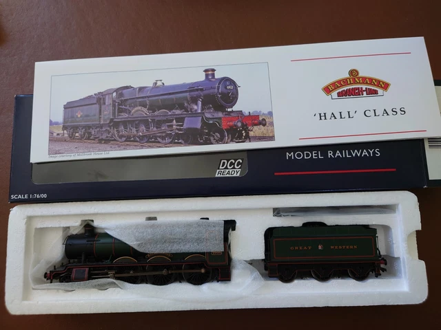 BACHMANN 32-003 GWR Hall Class 4936 Kinlet Hall Great Western Green £36 ...